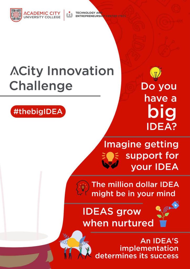 ACity Big Idea Challenge: Unleash Your Creativity and Make an Impact ...